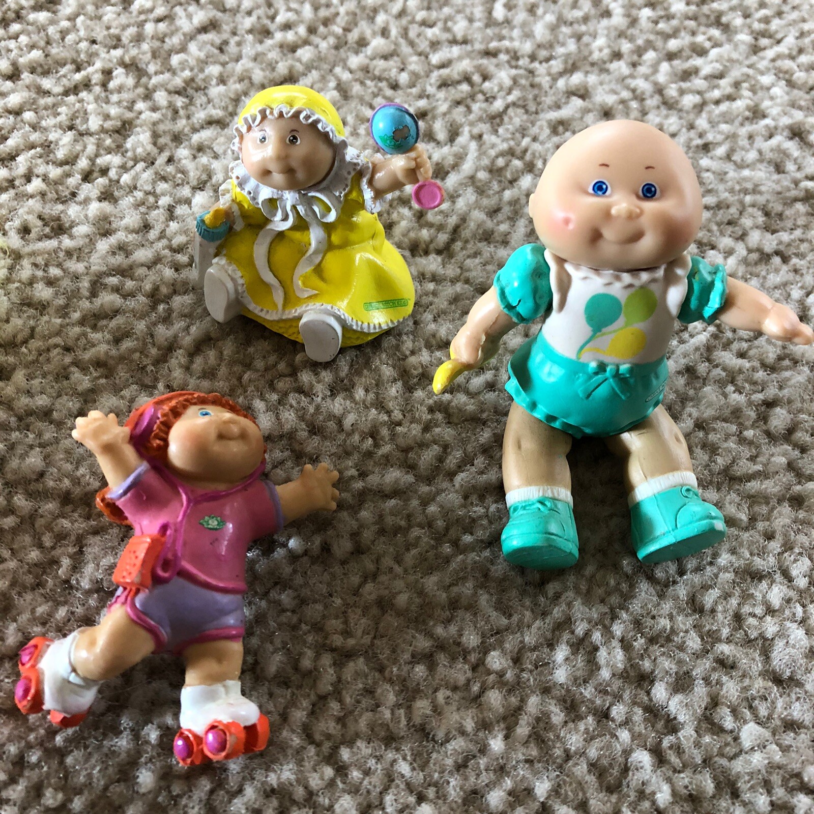Vintage Cabbage Patch Kids Mini Figurines Lot of 5 | eBay