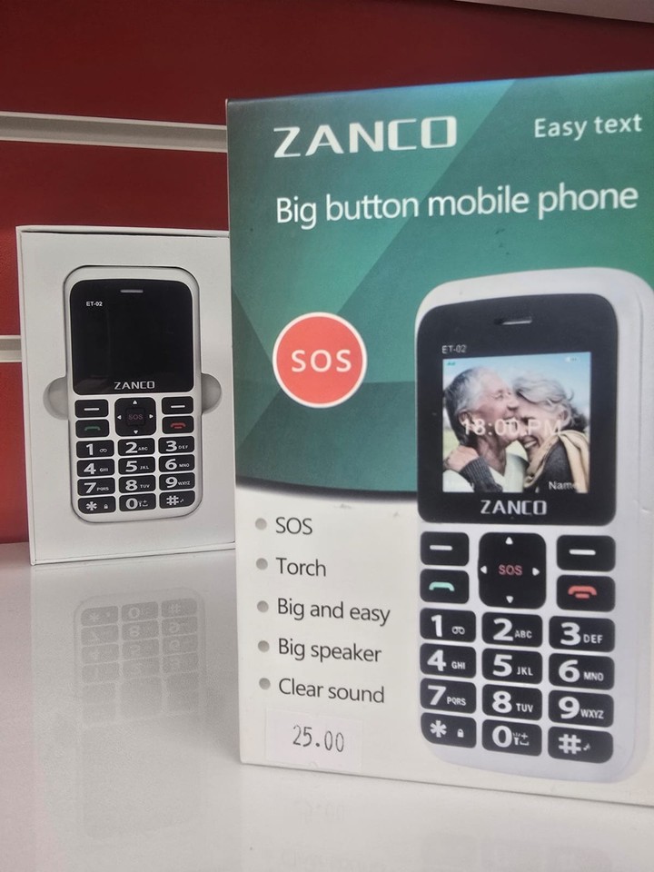 ZANCO BIG BUTTON EASY TEXT 2 MOBILE PHON | eBay UK