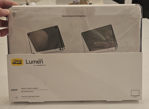 OtterBox Lumen Series Hard Case for MacBook Air 13” M2 - Clear 77-92400 ...