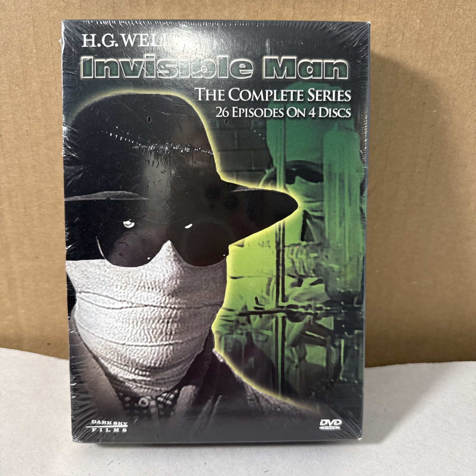 INVISIBLE MAN - H.G. Wells - Complete Series Seasons 2 DVD 4 Disc ...