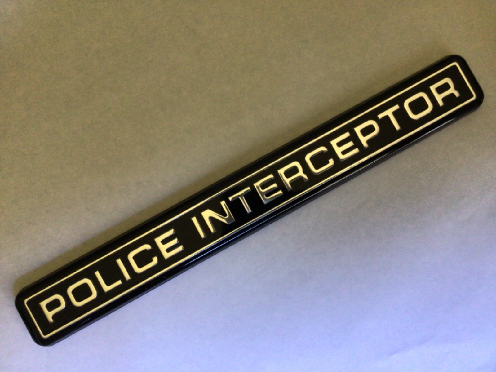 Genuine Ford Police Interceptor Emblem Crown Vic P71 OEM NOS Xw7z ...
