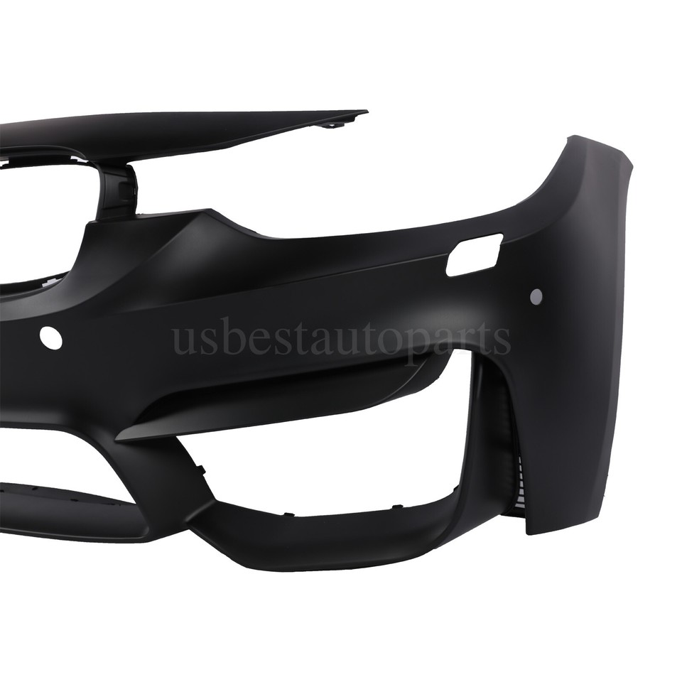 F30 M3 Style Front Bumper Cover Kit W/Fog Lights For BMW 3 Series 2012 ...