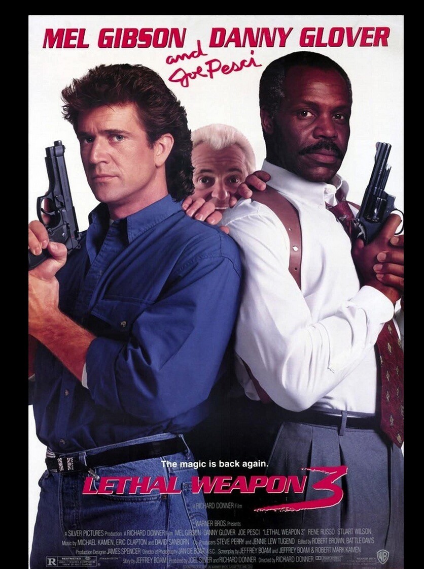 Lethal Weapon 3 Poster