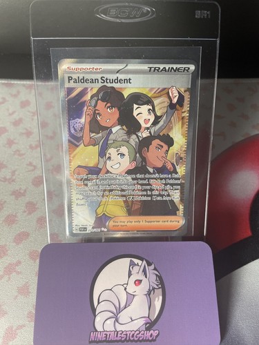 Paldean Student Full Art #231/091 - Pokemon TCG: Paldean Fates - NM | eBay