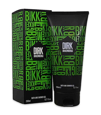 BIKKEMBERGS DIRK Bath and Shower Gel doccia gel uomo 200ml NUOVO corpo ...