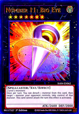 Number 11: Big Eye RA04-EN062 (UR) | eBay