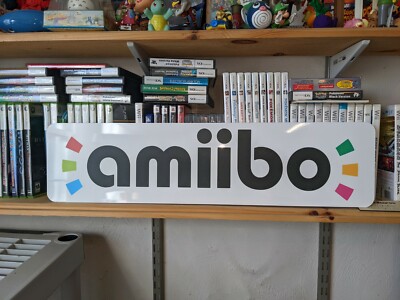 Amiibo Display, Nintendo Amiibo Aluminum Sign, 6" x 24" ! | eBay