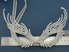 Full Crystal Women Eyes Mask Costume Halloween Masquerade Ball Prom ...