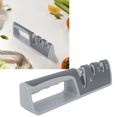 BS Two Stage Household Quick Knife Sharpener Multifunctional Ergonomic ...