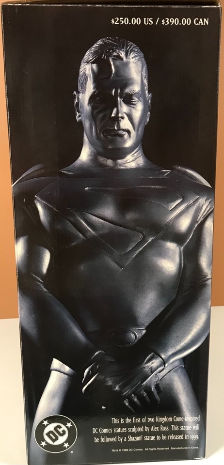 1998 DC Kingdom Come Man of Steel by Alex Ross Statue 2217/5000 ...