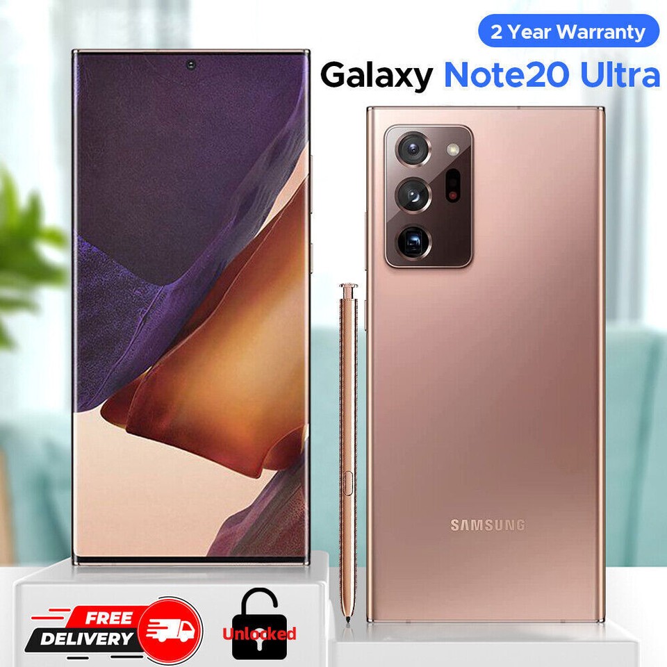 New Samsung Galaxy Note 20 Ultra 5G/Note 10+ Plus/512GB/256GB FACTORY ...