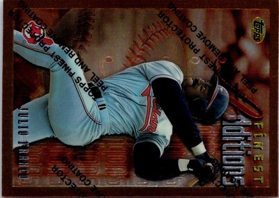1996 Finest Julio Franco #314 Cleveland Indians Baseball Card | eBay