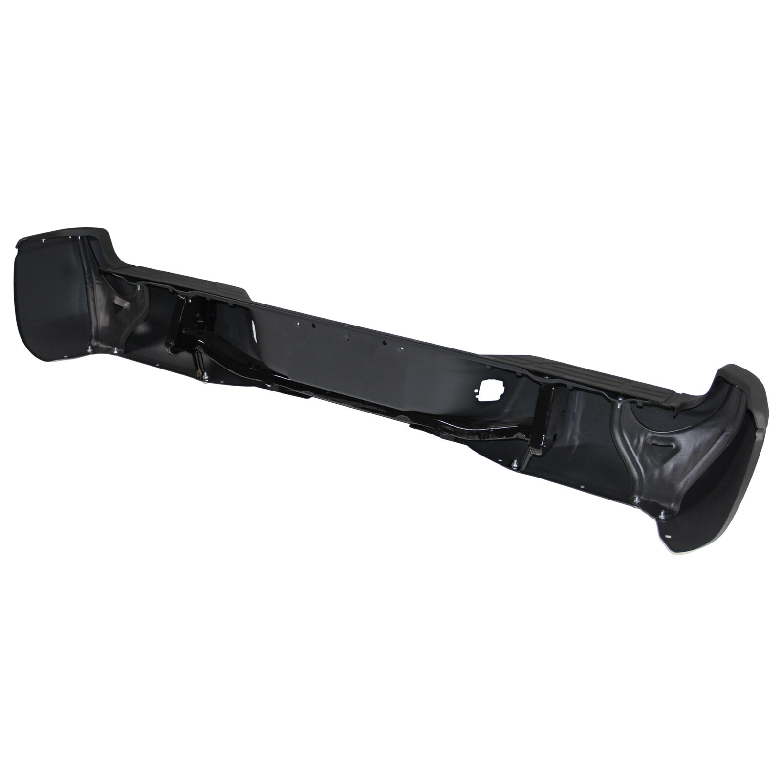 Black Complete Rear Step Bumper Assembly For Toyota Tacoma 2005-2015 ...