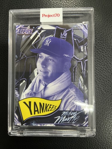 2021 Topps Project 70 #749 Mickey Mantle By Artist King Saladeen | eBay
