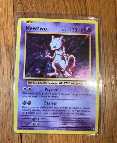 mewtwo 51/108 2016 xy evolutions | eBay