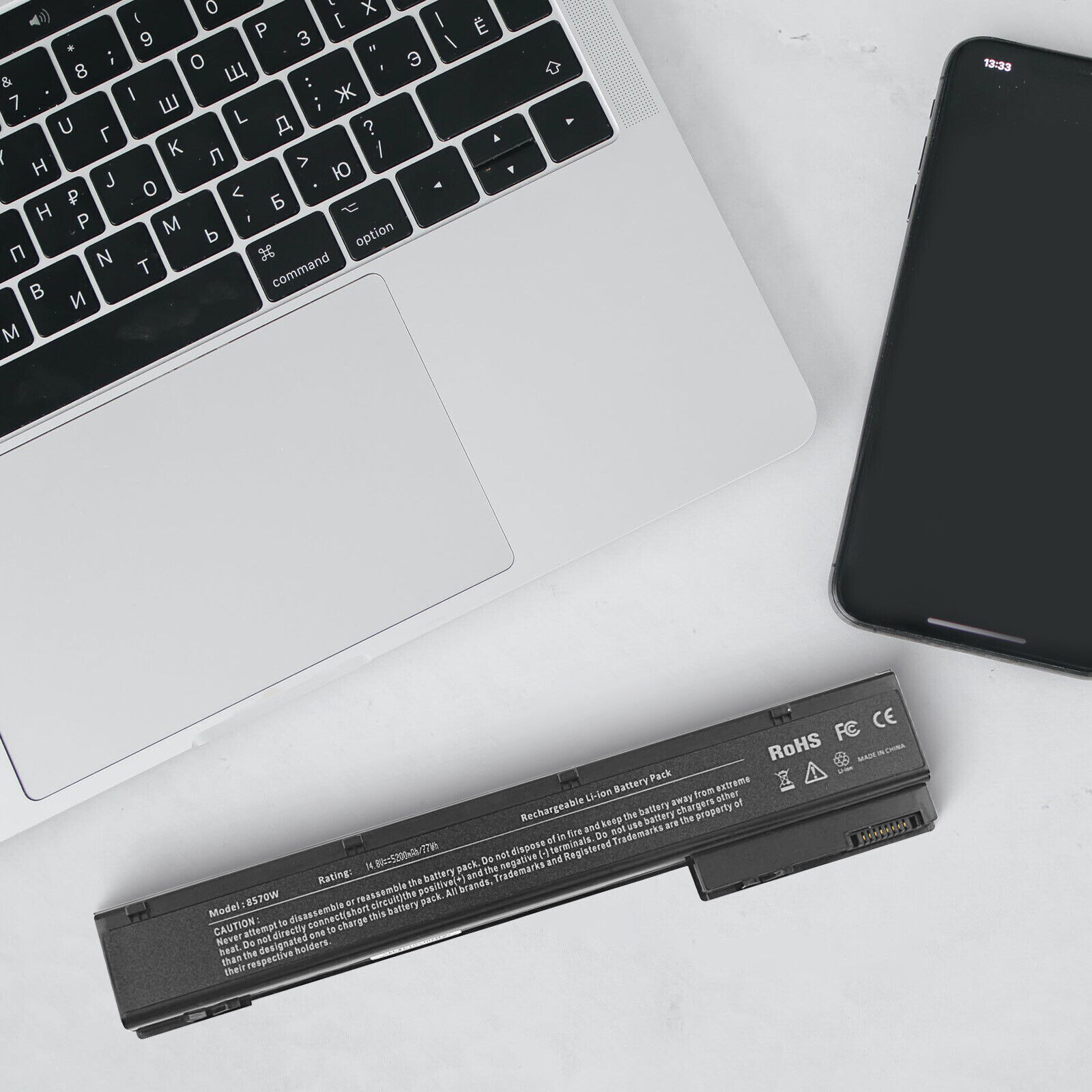 8570W VH08 Battery for HP Elitebook 8560W 8760W 8770W VHO8 632425-001 ...