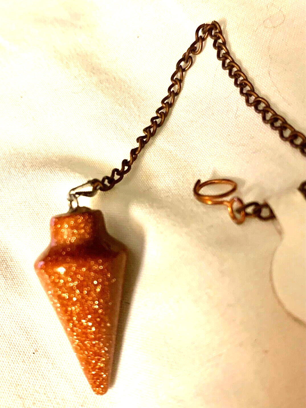 Pocket Pendulum Goldstone Dowser Mt Shasta Energized | eBay