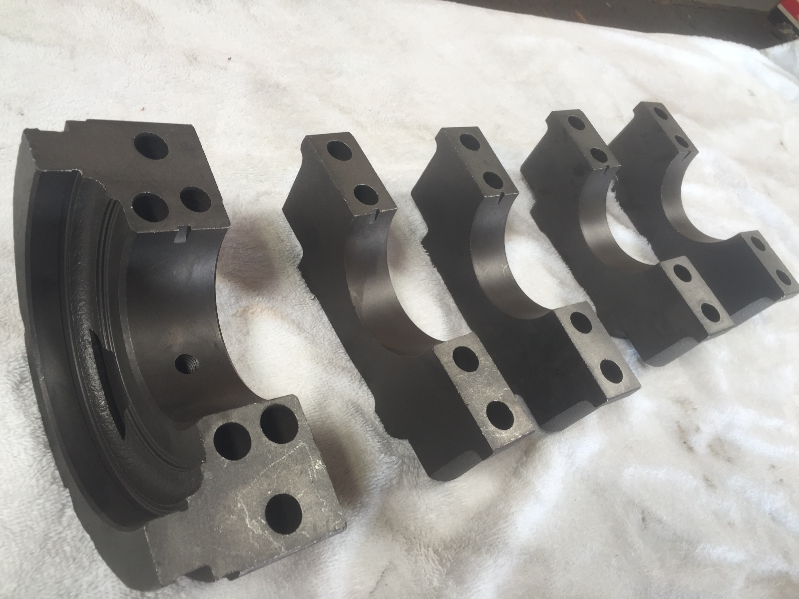 Chevy 454 496 502 540 4 bolt main caps GEN 5 & 6 1pc seal 1990 & up BBC ...