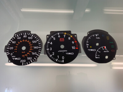 Toyota Supra MK4 Series 1 RHD Instrument Cluster | Custom | TRD | 10K ...
