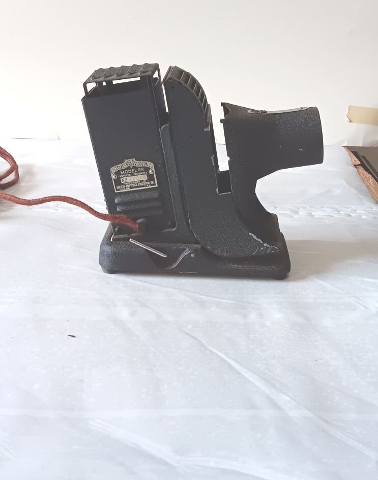 Vintage 1940s Picturol Miniature Slide Projector SVE Model RK With Case ...