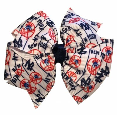 New York Yankees Pinwheel Bow | eBay