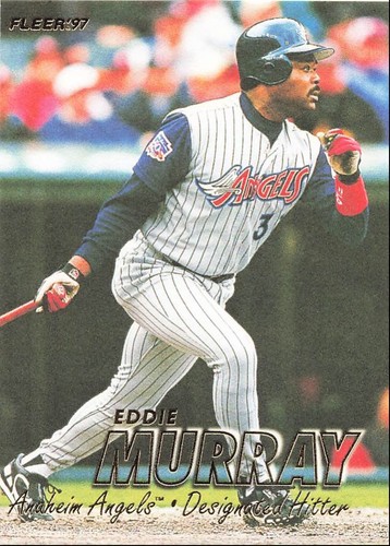 1997 Fleer Eddie Murray Anaheim Angels #550 | eBay