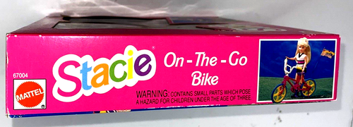 Vintage Barbie Stacie Bike on The Go Playset Mattel 67004 Bicycle 1993 NRFB for sale online | eBay