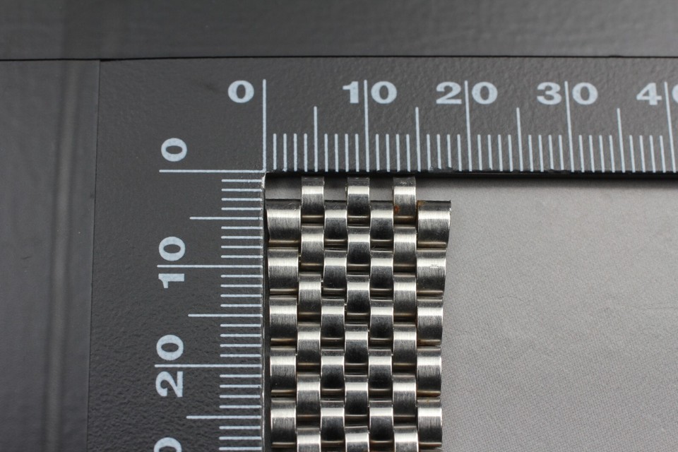 OMEGA 1383 Beads of Rice Stainless 18mm Men Watch Bracelet Belt From ...