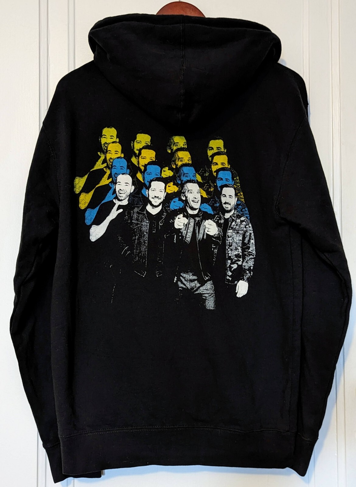 Impractical Jokers Black Caricature Logo Full Zip Hoodie Sweatshirt ...