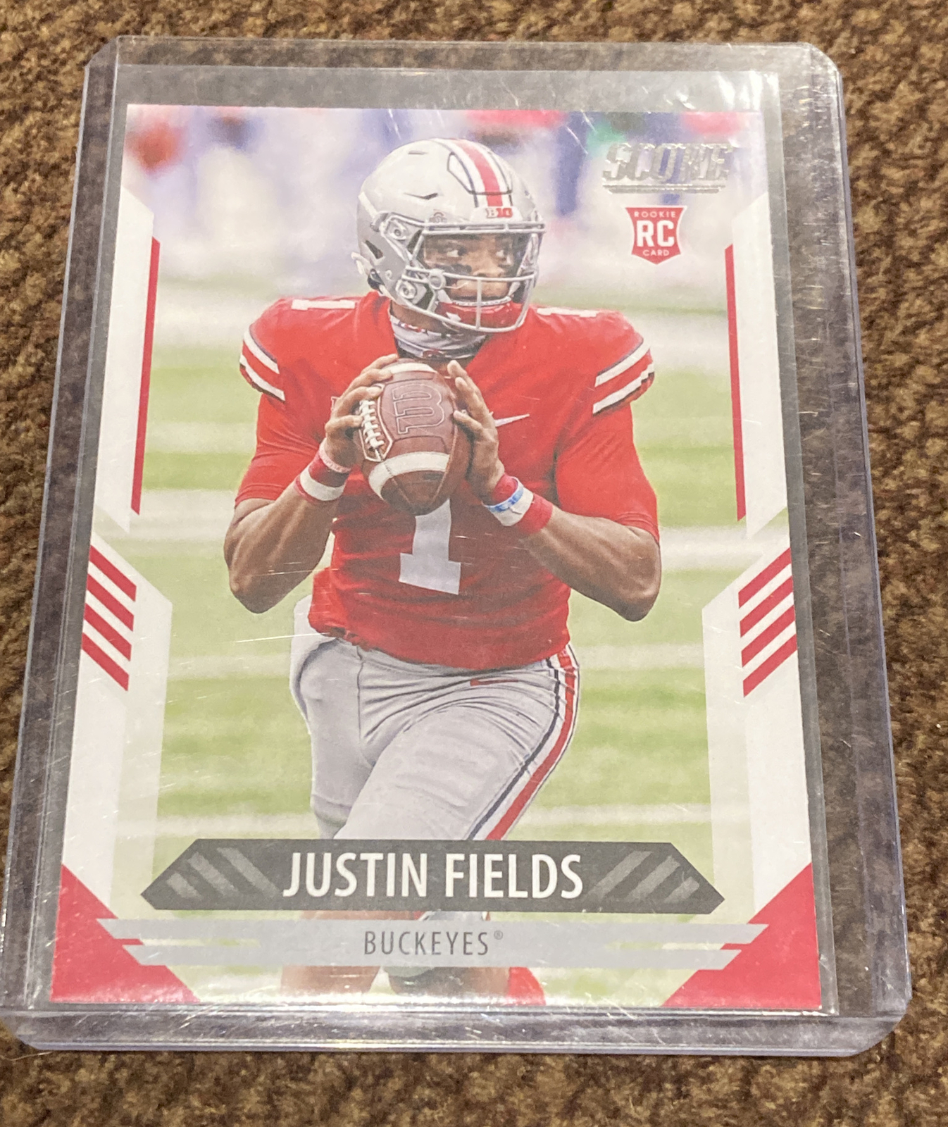 justin fields rookie card 2021 Score #302 | eBay