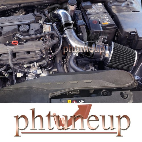BLACK AIR INTAKE KIT FIT FOR 2021-2023 KIA K5 EX LX LXS GT-L 1.6L Turbo ...