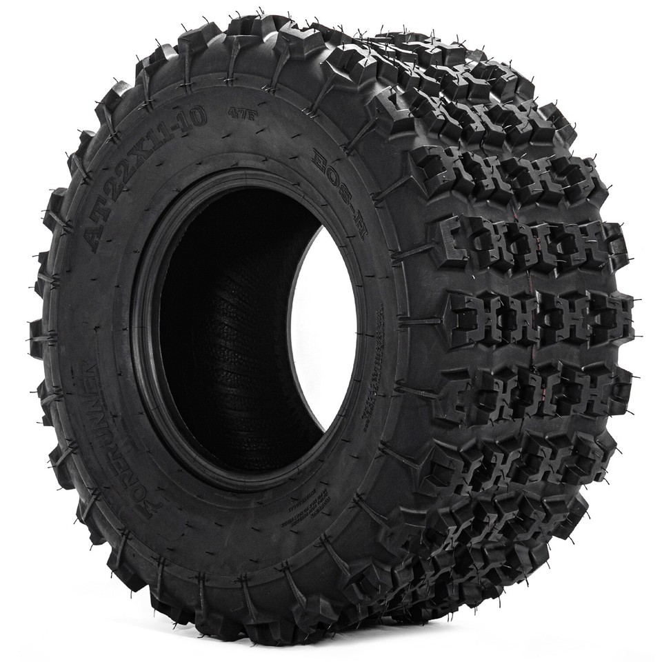 22x11-10 Set of 2 Rear 6Ply ATV UTV Tires Mud 22 11 10 All Terrain | 7 ...
