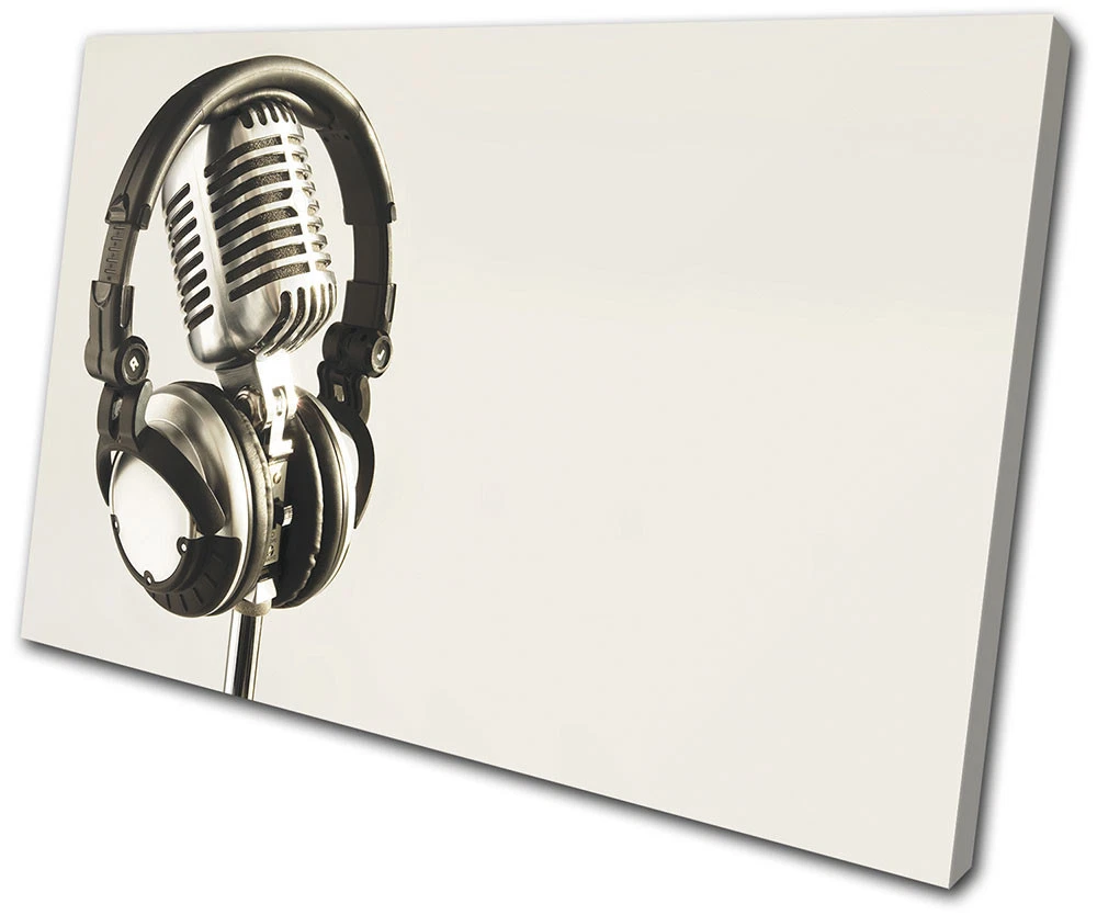 Vintage Microphone Hanging