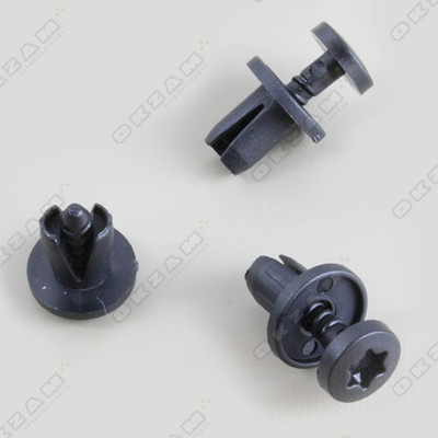 RENAULT 7703072236 / PEUGEOT 6955LE AUTO BODY TRIM CLIPS x10 BLACK | eBay