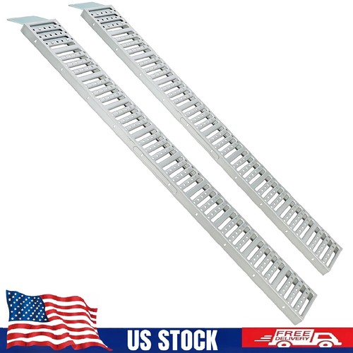 2PCS Steel Loading Ramp 72"x9" ATV Rams 1000lbs for Truck/Motorcycles ...