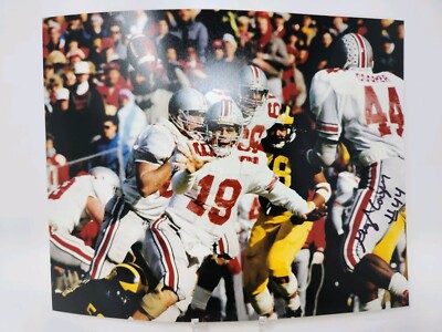 Ohio State Buckeyes George Cooper Signed 8x10 Photo COA BUF | eBay