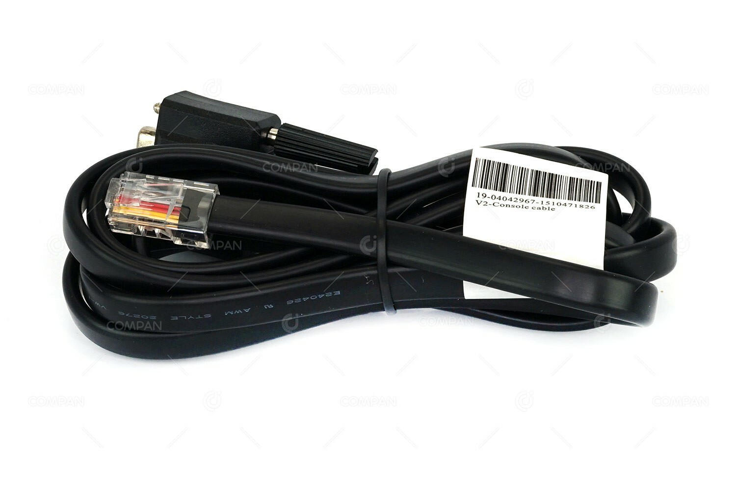 Genuine Dell Cisco V2 Console Cable 19-04042967 Db9 (female) to Rj45 ...