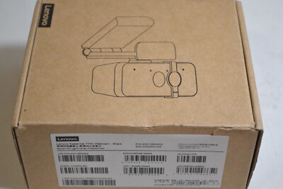 Lenovo Essential Full HD Webcam, Wired, USB, Dual Built-in Mics ...