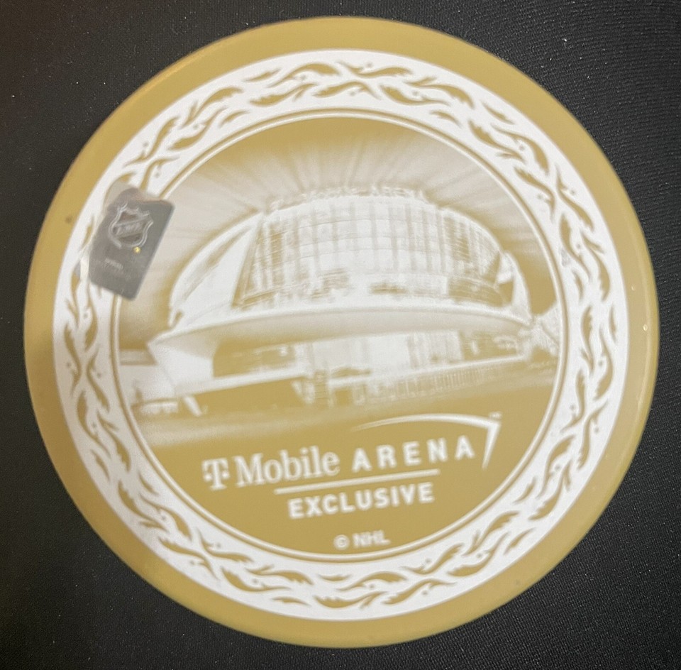 Edmonton Oilers vs Vegas Golden Knights 11/27/21 Matchup Puck T-Mobile ...