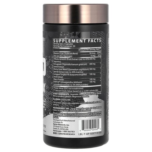 Nutrex Research T-UP Max Testosterone Booster | eBay