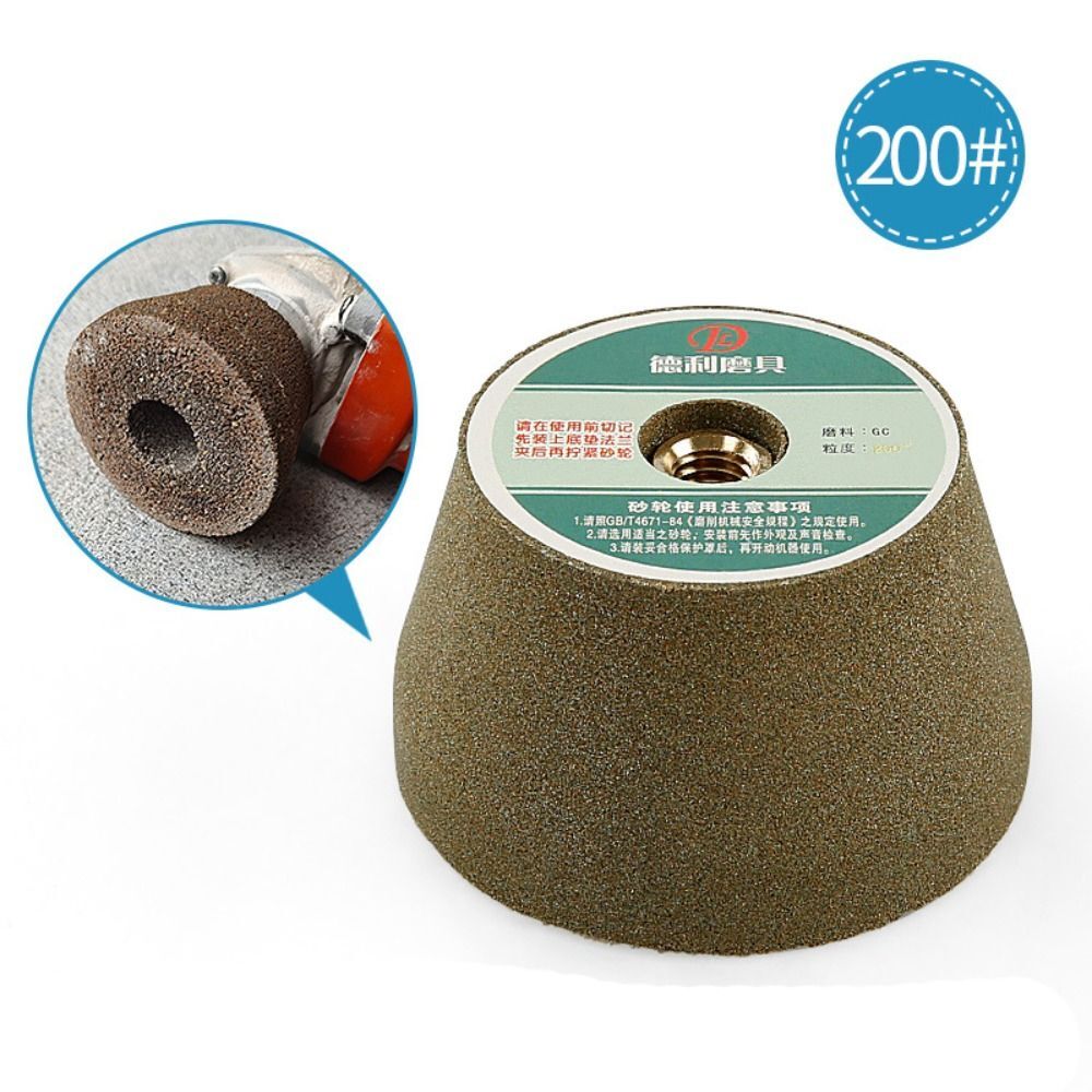 Grinder Emery Sanding Disc Diamond Polishing Wheel Cup Type Stone ...