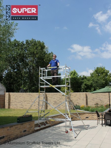 The Ultimate home DIY easy build Aluminium Scaffold system, Up to 9.2m ...