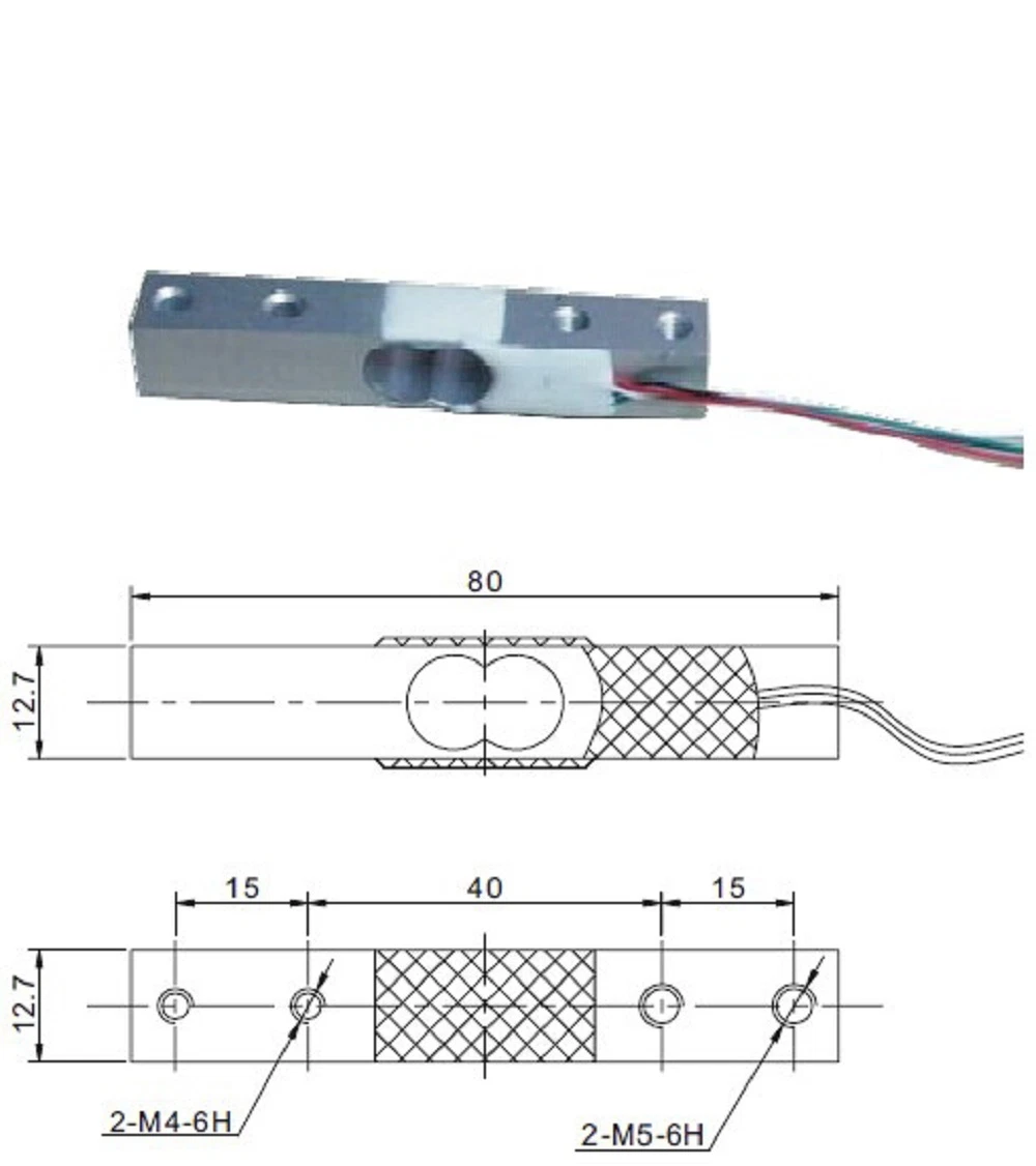 Купить Ибей | Load Cell Weight Sensor 1kg 2kg 3kg 5kg 10kg 20kg ...