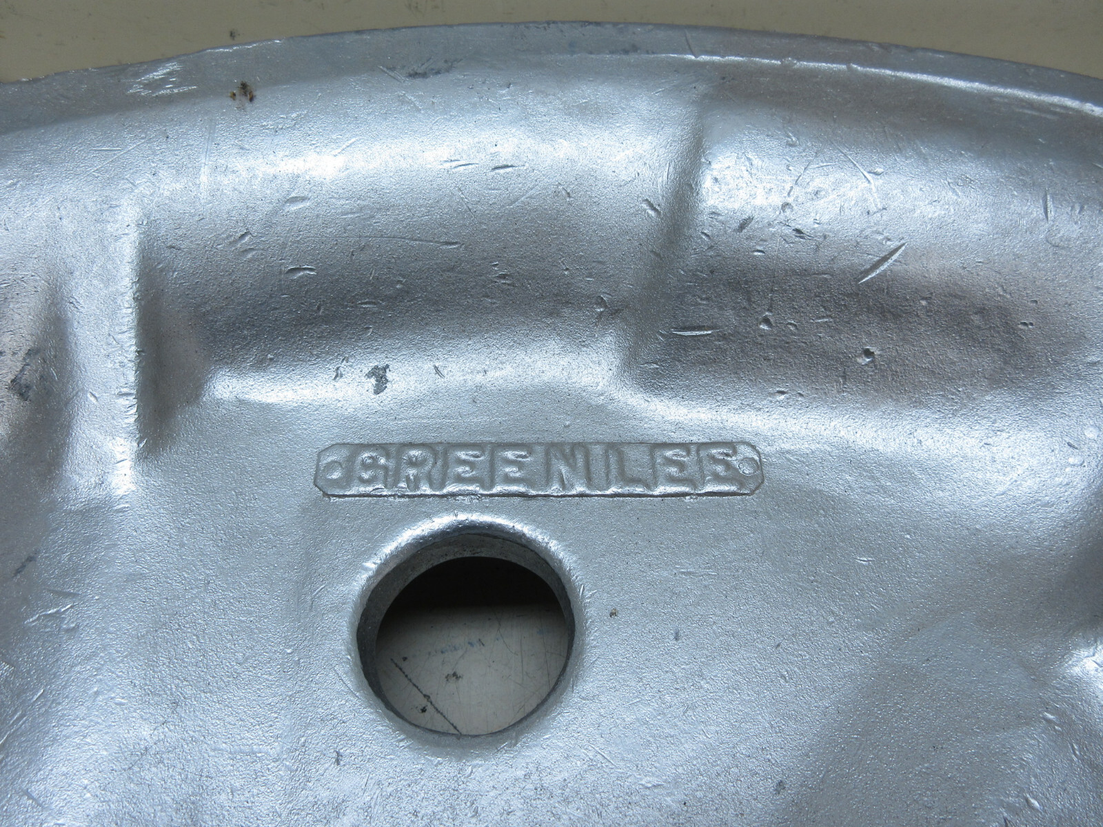 Greenlee 885TE 2-1/2" EMT Pipe Bender Shoe Set Shoe Saddle Follow Bar ...