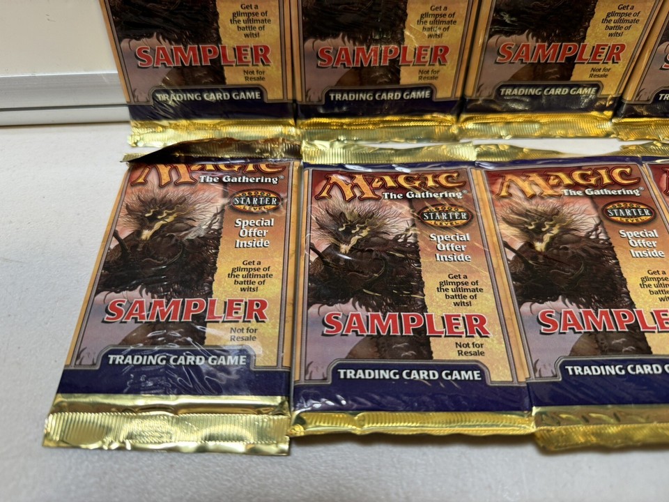 8x Lot MTG: Sampler Booster Pack Factory Sealed Magic the Gathering ...