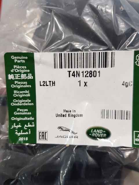 OEM JAGUAR F PACE X761 FRONT BUMPER RIGHT GRILLE AIR DUCT 2017-ON ...