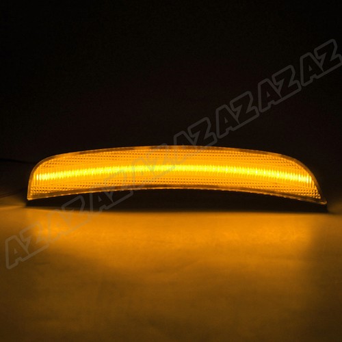 2X Amber LED Front Side Marker Light Smoke For Chrysler 300 2015-2022 ...