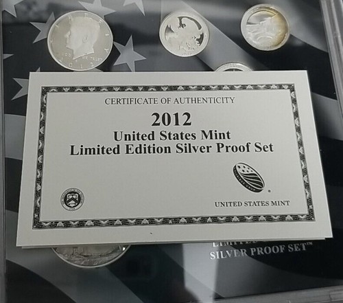 2012 United States Mint Limited Edition Silver Proof Set All gorgeous ...