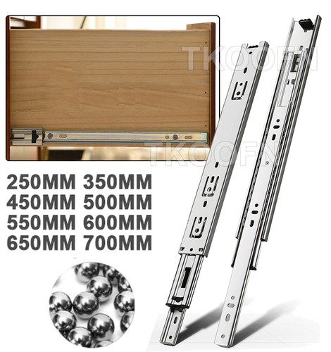Heavy Duty Ball Bearing Drawer Runners Slides Full Extension Rails ...