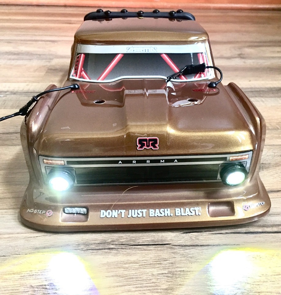 Arrma Felony led light kit. Easy RTR 2 white 2 red and 4 blue RCL2W2RHD ...